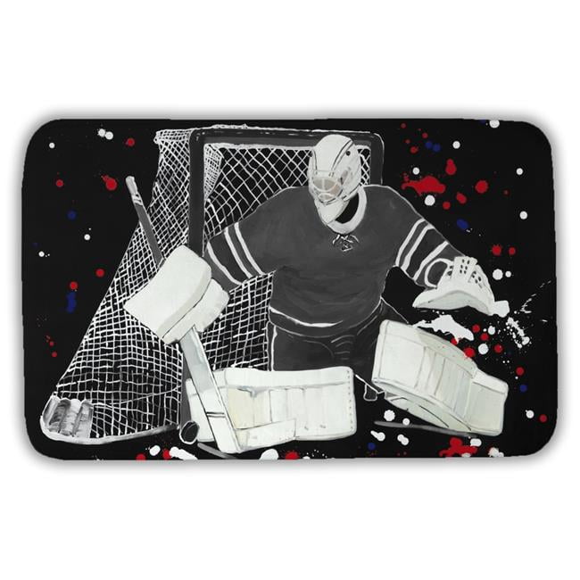 Begin Home Decor C1BM21345OYL5R 21 x 34 in. Goalkeeper Hockey Goal Bath ...