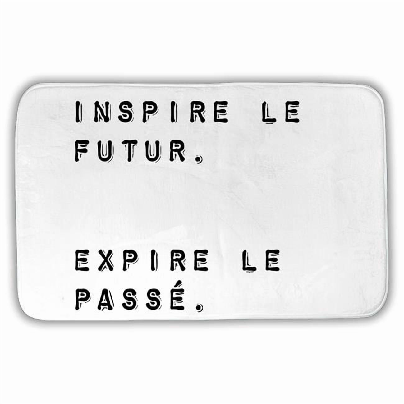 Begin Home Decor C1BM2134VVHZ0D 21 x 34 in. Inspire the Future Bath Mat ...