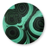 Begin Home Decor C1COAR55AU522W 5 x 5 ft. Malachite Stone Round Outdoor ...