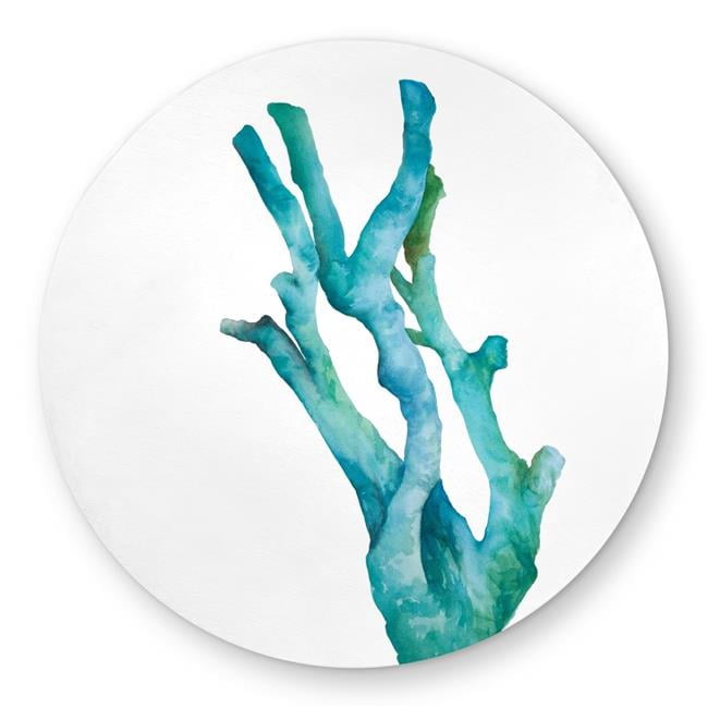 Begin Home Decor C1COAR55EMAXGD 5 x 5 ft. Small Watercolor Sea Coral ...