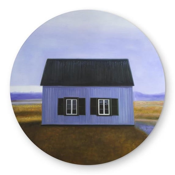 Begin Home Decor C1COAR55JLDOPI 5 x 5 ft. Blue Barn Building Bedroom ...
