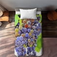Begin Home Decor C1DCTSW0S37W8B Twin Size Bunch of Grapes Duvet Cover ...