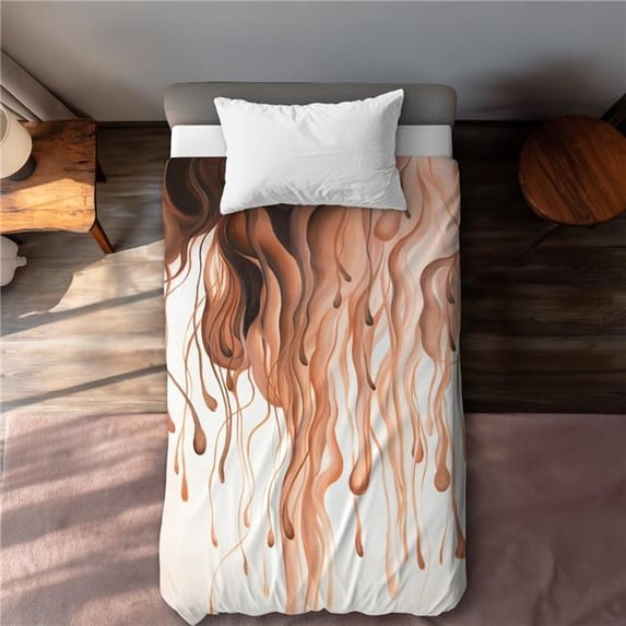 Begin Home Decor C1DCTXLWPI6TZ8 Twin Extra Long Eruption Modern ...