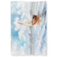 Begin Home Decor C1DCTXLWUF648Y Twin Extra Long Sailboat Landscape ...