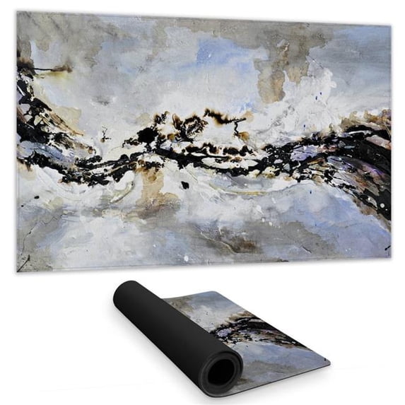 Begin Home Decor C1DM1424BX9TIC 14 x 24 in. Texturized Abstract Wave ...