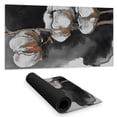 Begin Home Decor C1DM15316KHTFW 16 x 32 in. White Minimalist Desk Mat ...