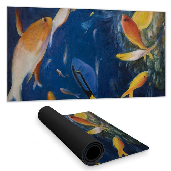 Begin Home Decor C1DM1531SJPMPW 16 x 32 in. Colorful Fish Under the Sea ...