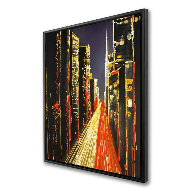 Begin Home Decor C1FC36483X86J3 36 x 48 in. Lively City - Contemporary ...