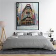 Begin Home Decor C1FC4860BWSJUM 48 x 60 in. Building Architecture in ...