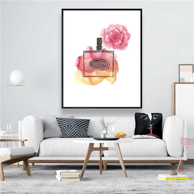 Begin Home Decor C1FC4860HJGKLX 48 x 60 in. Sweet Fragrance - Romantic ...