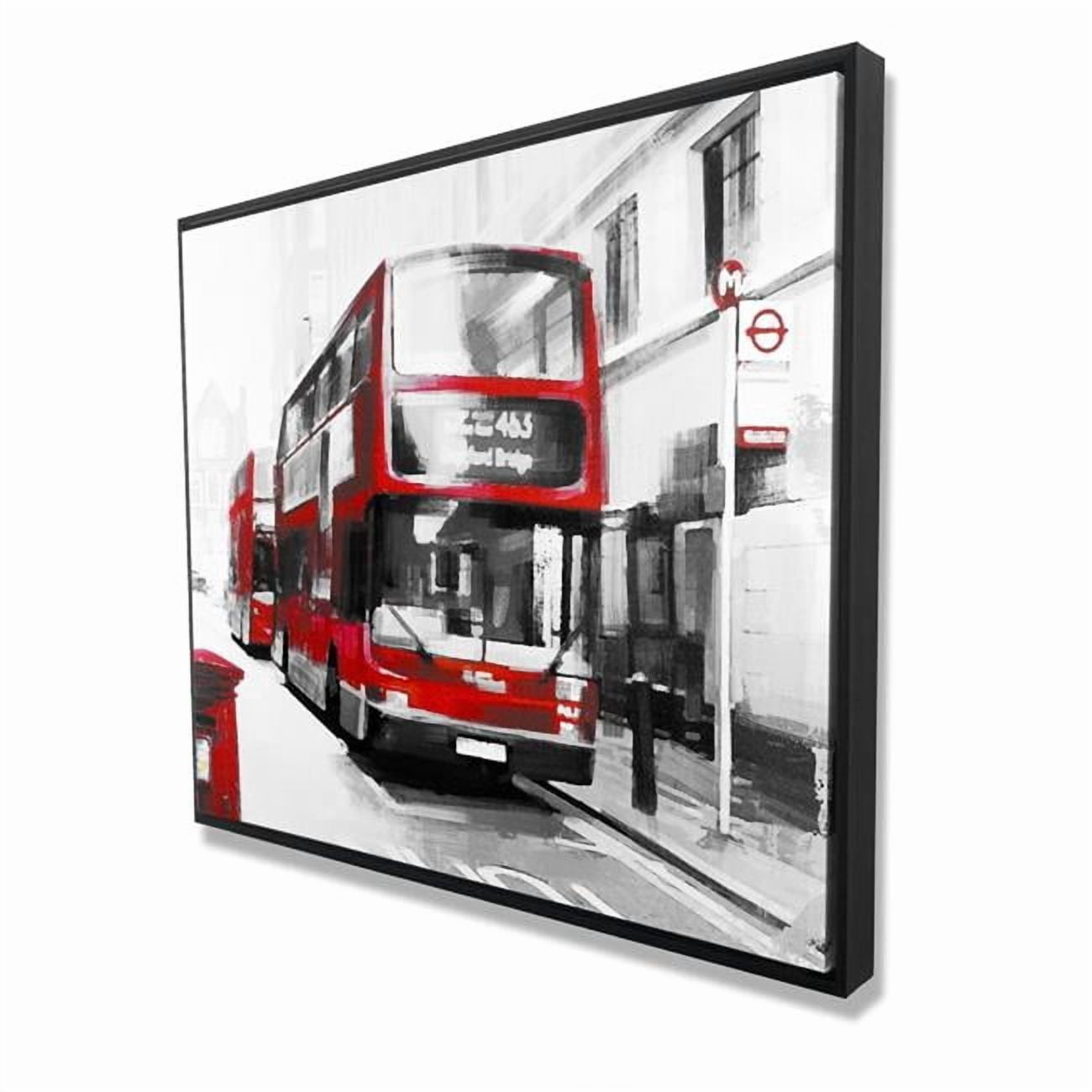 Begin Home Decor C1FC4860YENGDB 48 x 60 in. Red Bus Londoner - Bedroom ...
