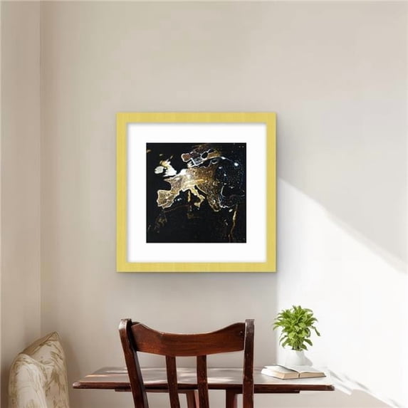 Begin Home Decor C1FM16160XL049 16 x 16 in. European Continent ...