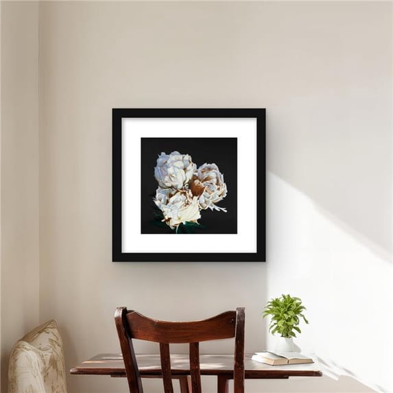 Begin Home Decor C1FM16167BPR3I 16 x 16 in. Blooming Peonies - Romantic ...