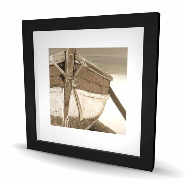 Begin Home Decor C1FM16169Y0KX0 16 x 16 in. Tied Up Rowing Boat ...