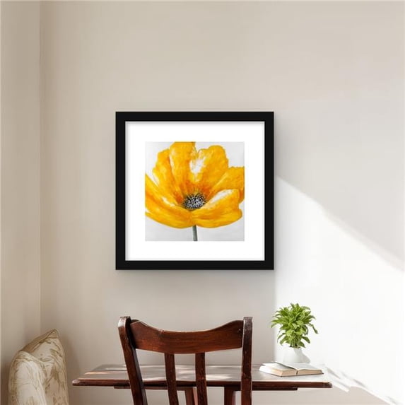 Begin Home Decor C1FM1616F2E10B 16 x 16 in. Beautiful Yellow Flower ...