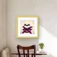 Begin Home Decor C1FM1616FV9XJE 16 x 16 in. Grayscale Lips with Red X ...