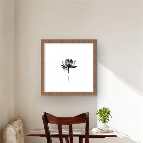 Begin Home Decor C1FM1616JUR32I 16 x 16 in. Dripping Flower - Framed ...