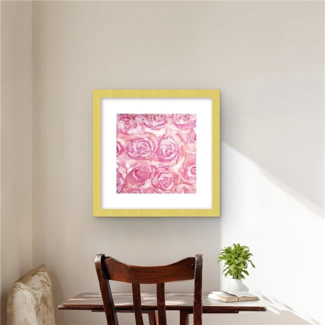 Begin Home Decor C1FM1616K8FQ0Z 16 x 16 in. Bouquet of Roses in ...