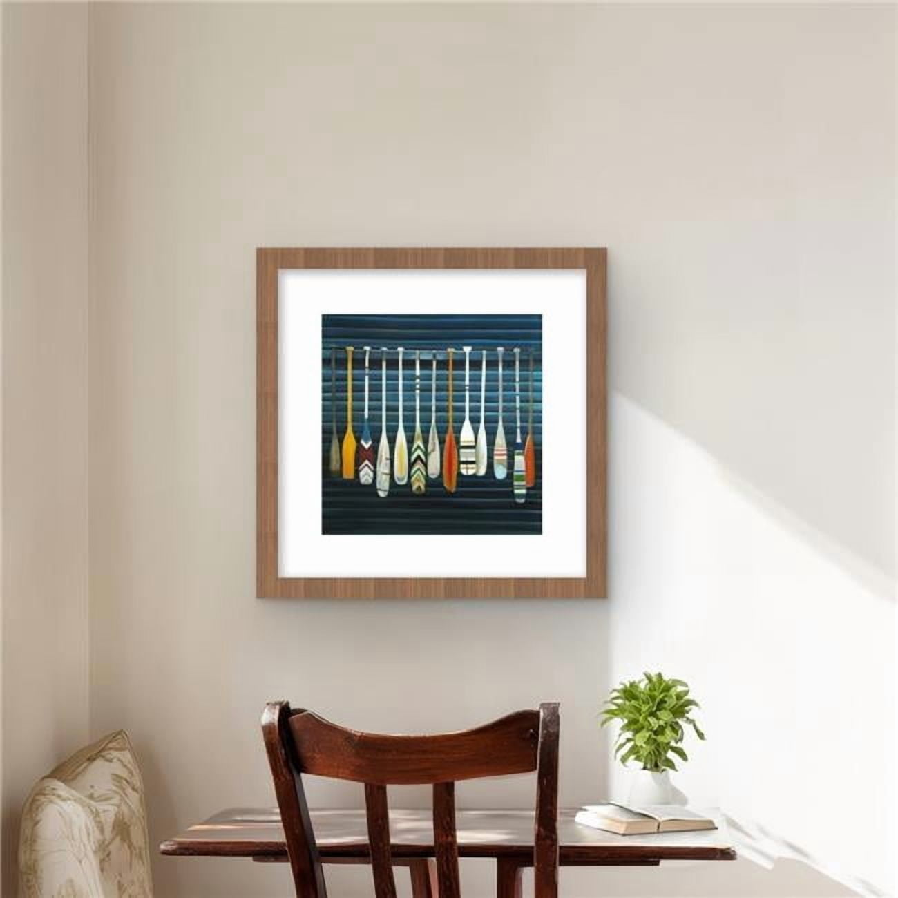 Begin Home Decor C1FM1616MFOUFI 16 x 16 in. Paddles - Marine Boat ...