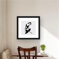 Begin Home Decor C1FM1616PXBHD0 16 x 16 in. Sitting Woman Abstract Gray ...