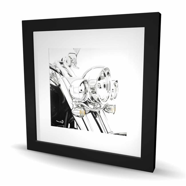 Begin Home Decor C1FM1616XP6ETP 16 x 16 in. Motorcycle Light - Framed ...