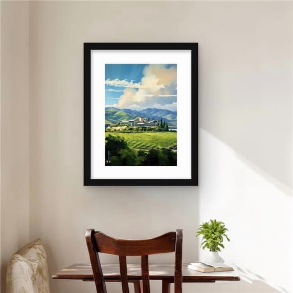 Begin Home Decor C1FM16208OESP1 16 x 20 in. Peaceful Day - Trees ...
