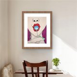 Begin Home Decor C1FM162095MYH3 16 x 20 in. Lollipop - Figurative Red ...