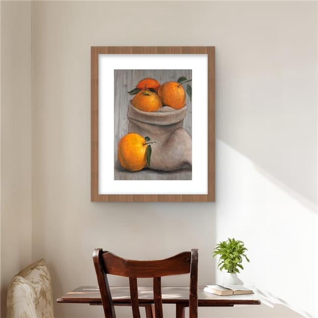 Begin Home Decor C1FM1620F90SQ0 16 x 20 in. Bag of Oranges - Food Still ...