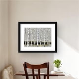 Begin Home Decor C1FM1620HZYJ4H 16 x 20 in. Winter Forest Landscape ...