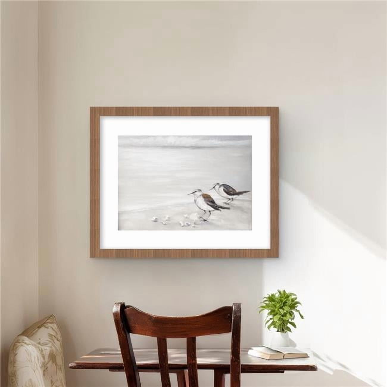Begin Home Decor C1FM1620WU3KDH 16 x 20 in. Two Sandpipers Birds ...