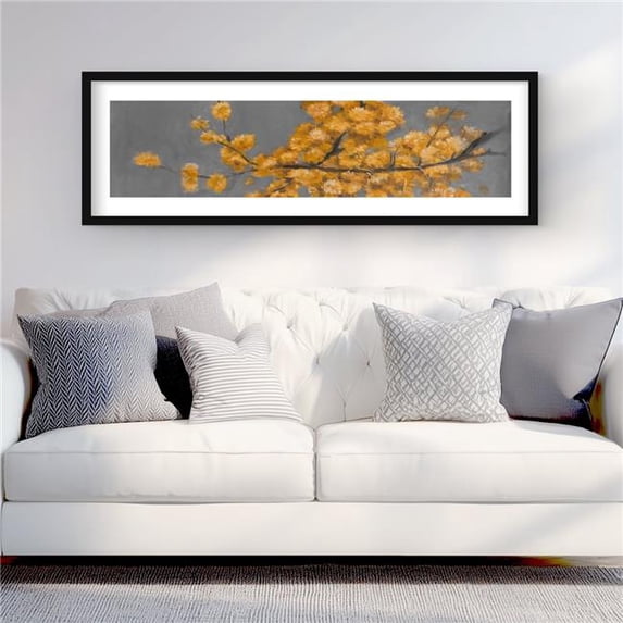 Begin Home Decor C1FM1648G3IPNO 16 x 48 in. Golden Wattle Plant Pugg ...