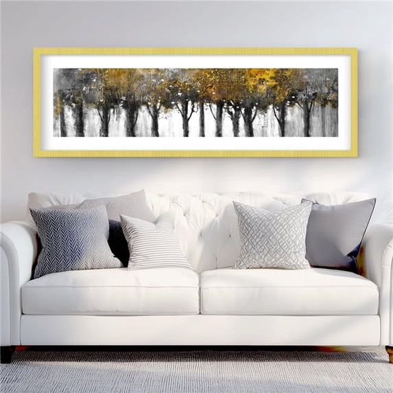 Begin Home Decor C1FM20605CDM92 20 x 60 in. Illuminated Forest - Framed ...