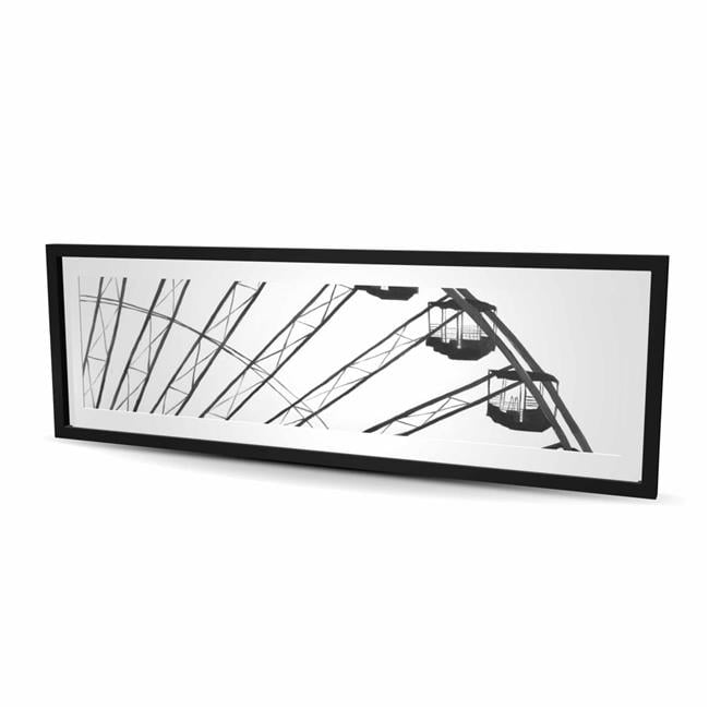 Begin Home Decor C1FM20607PBEGD 20 x 60 in. Quarter of A Ferris Wheel ...