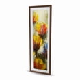 Begin Home Decor C1FM20608YS3BZ 20 x 60 in. Texturized Yellow Flowers ...