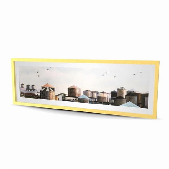 Begin Home Decor C1FM2060LB6DUK 20 x 60 in. Water Towers with Birds ...