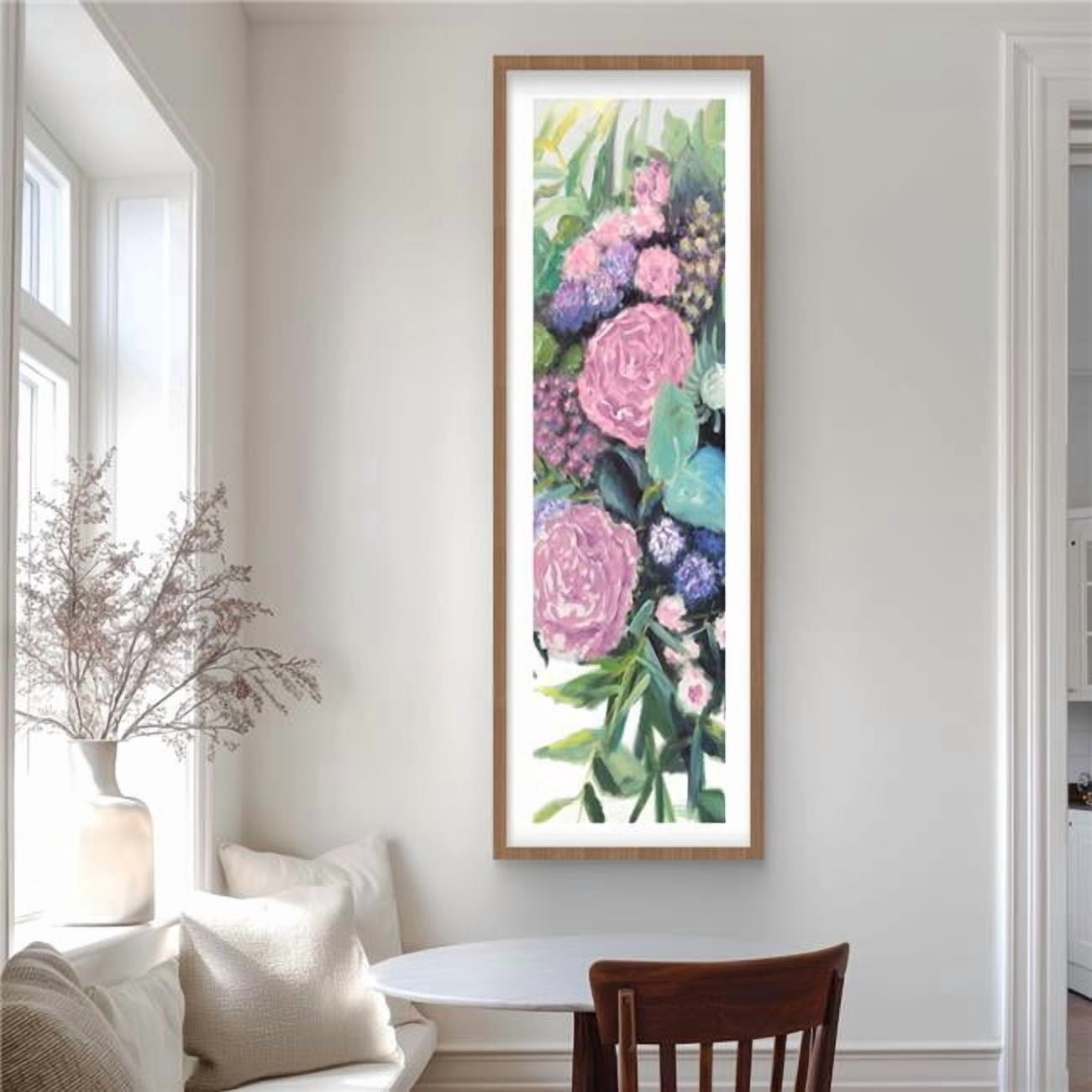 Begin Home Decor C1FM2060LFVI5L 20 x 60 in. Melody of Fuchsia Flowers ...