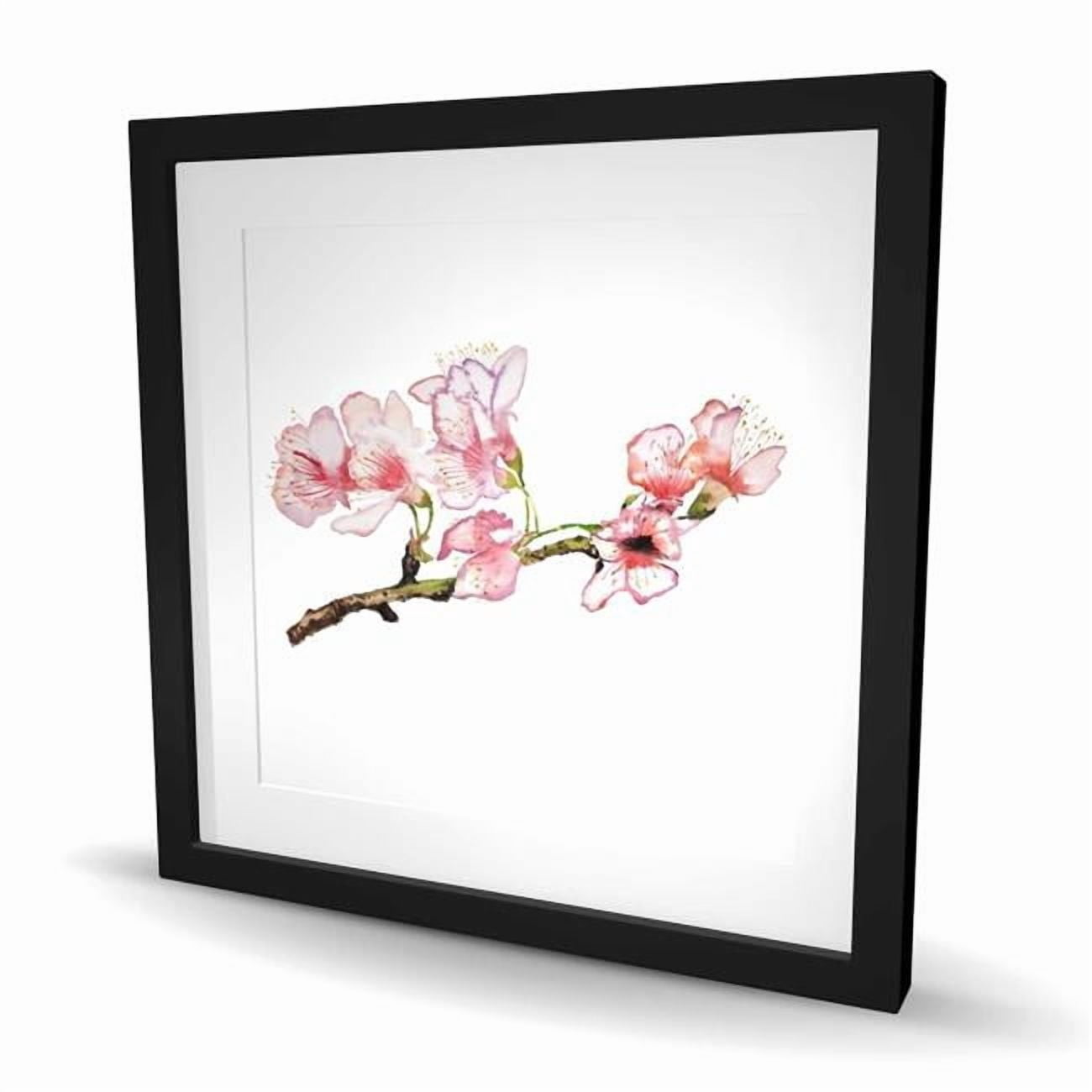 Begin Home Decor C1FM24247UUPE9 24 x 24 in. Branch of Cherry Blossom in ...