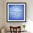 Begin Home Decor C1FM2424TVVA2S 24 x 24 in. Birds On Glittering Blue ...