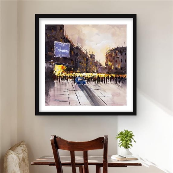 Begin Home Decor C1FM2424U8LEQ9 24 x 24 in. Ready for the Show - Modern ...