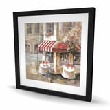 Begin Home Decor C1FM2424YA24FD 24 x 24 in. Sunny Restaurant Terrace ...