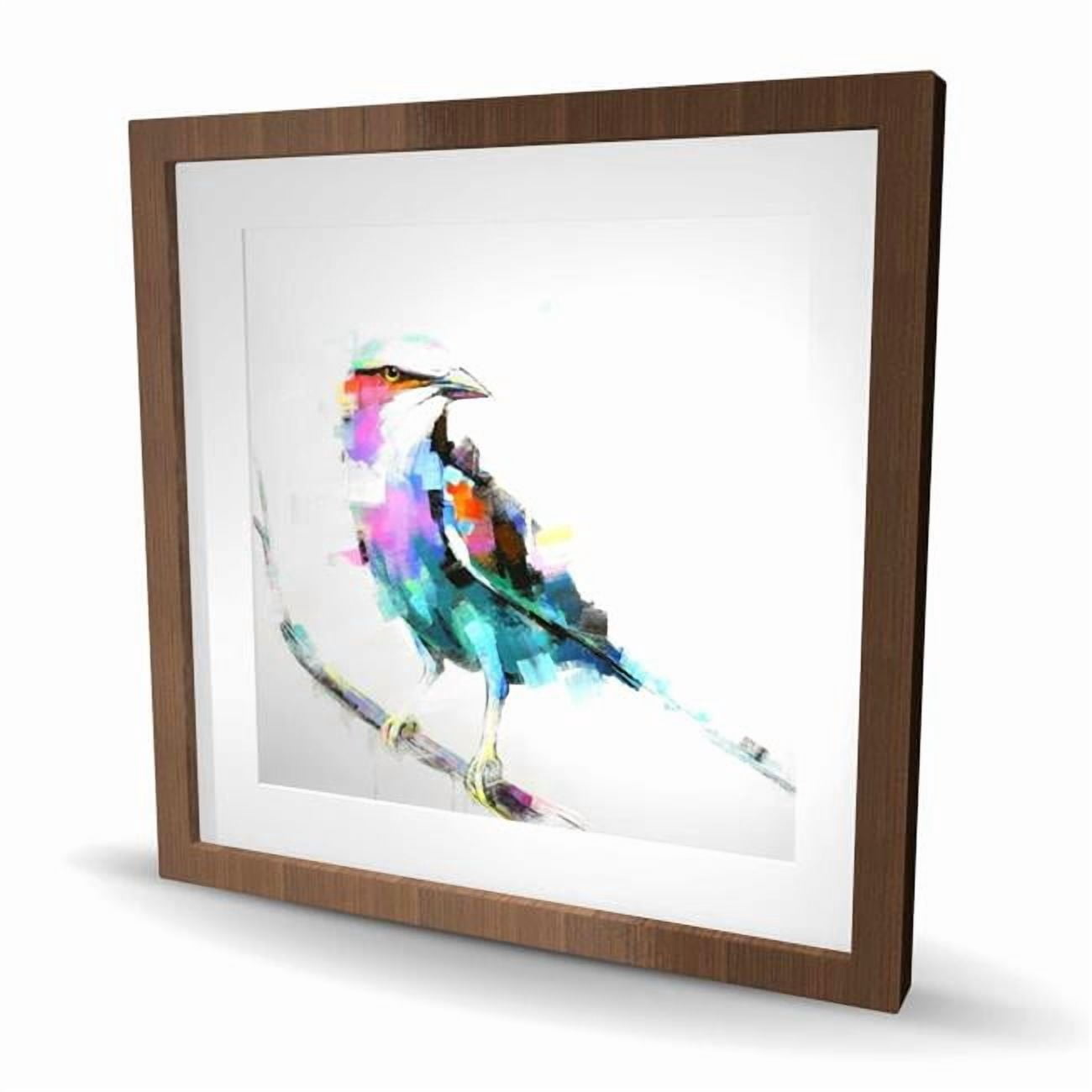 Begin Home Decor C1FM2424Z5VJI2 24 x 24 in. Colorful Abstract Bird on ...