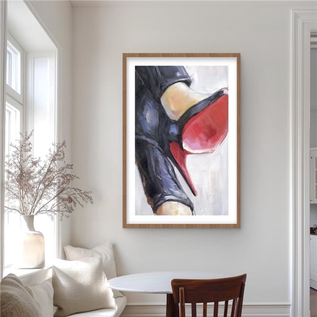 Begin Home Decor C1FM2436E6P75L 24 x 36 in. Crossed Legs & High Heels ...