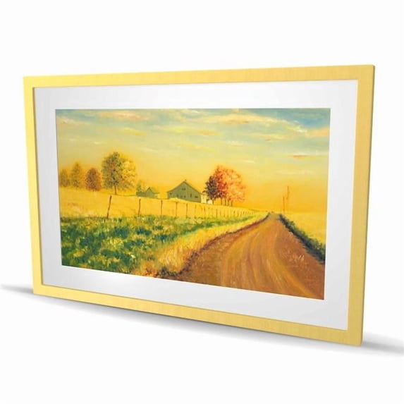 Begin Home Decor C1FM2436F1TJ59 24 x 36 in. In the Countryside ...