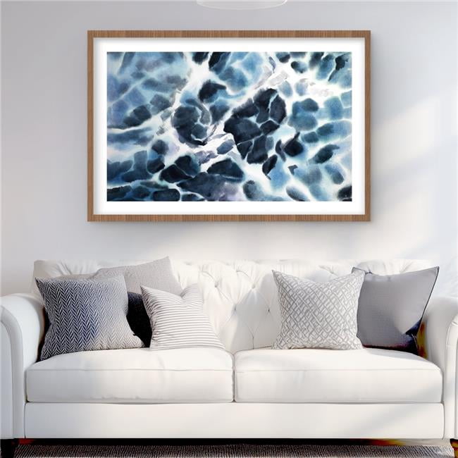 Begin Home Decor C1FM2436L4HLUP 24 x 36 in. Stormy Waves of the Sea ...