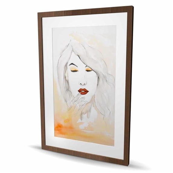 Begin Home Decor C1FM2436N88QT2 24 x 36 in. Portrait in Watercolor ...