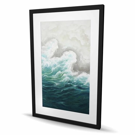 Begin Home Decor C1FM2436XWW3T4 24 x 36 in. Seaside - Coastal Sea ...