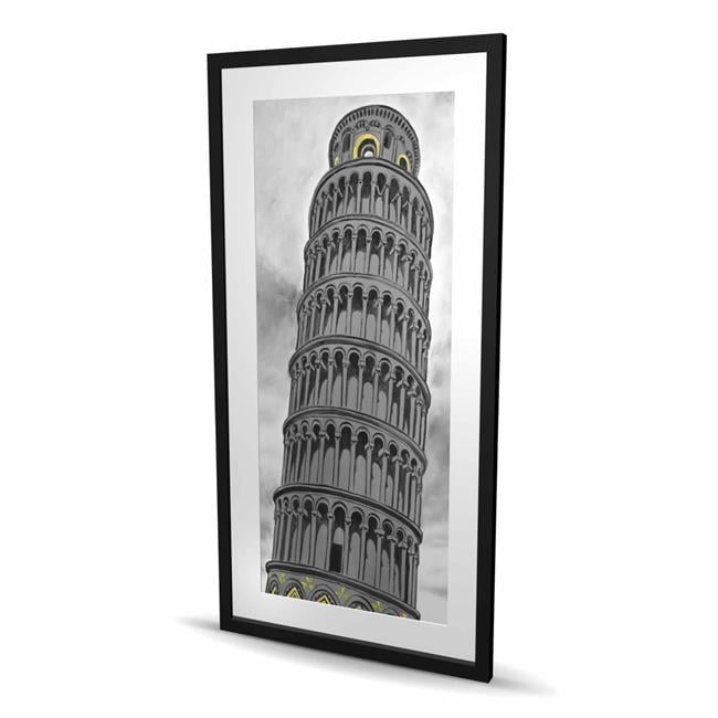 Begin Home Decor C1FM2448HOEZW3 24 x 48 in. Tower of Pisa in Italy ...