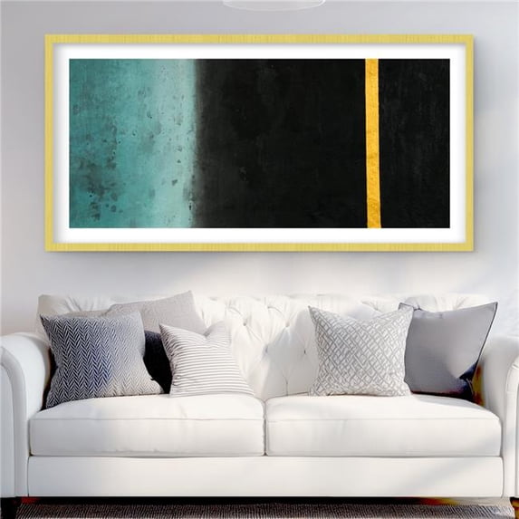 Begin Home Decor C1FM2448IULWX2 24 x 48 in. Twilight - Office Abstract ...