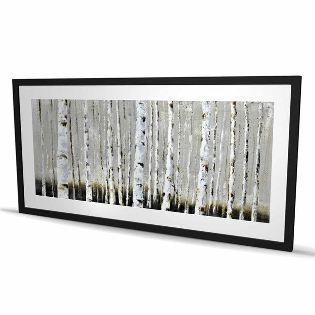 Begin Home Decor C1FM2448WBS5OU 24 x 48 in. Winter Forest Landscape ...