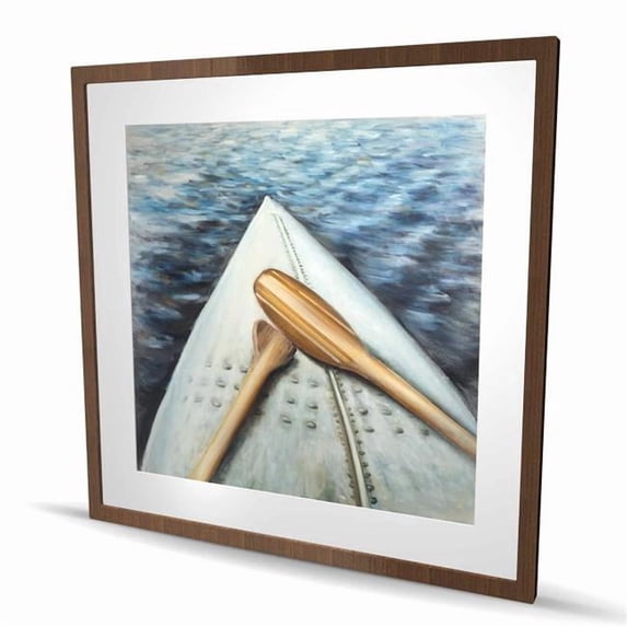 Begin Home Decor C1FM363629YWLM 36 x 36 in. Canoe Adventure - Hobbies ...